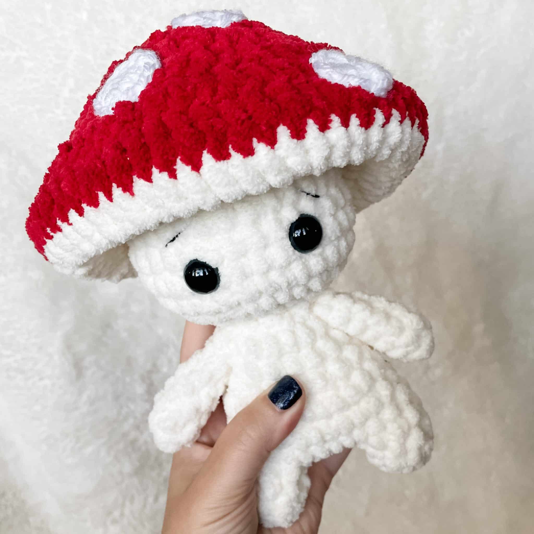 Free Crochet Mushroom Pattern