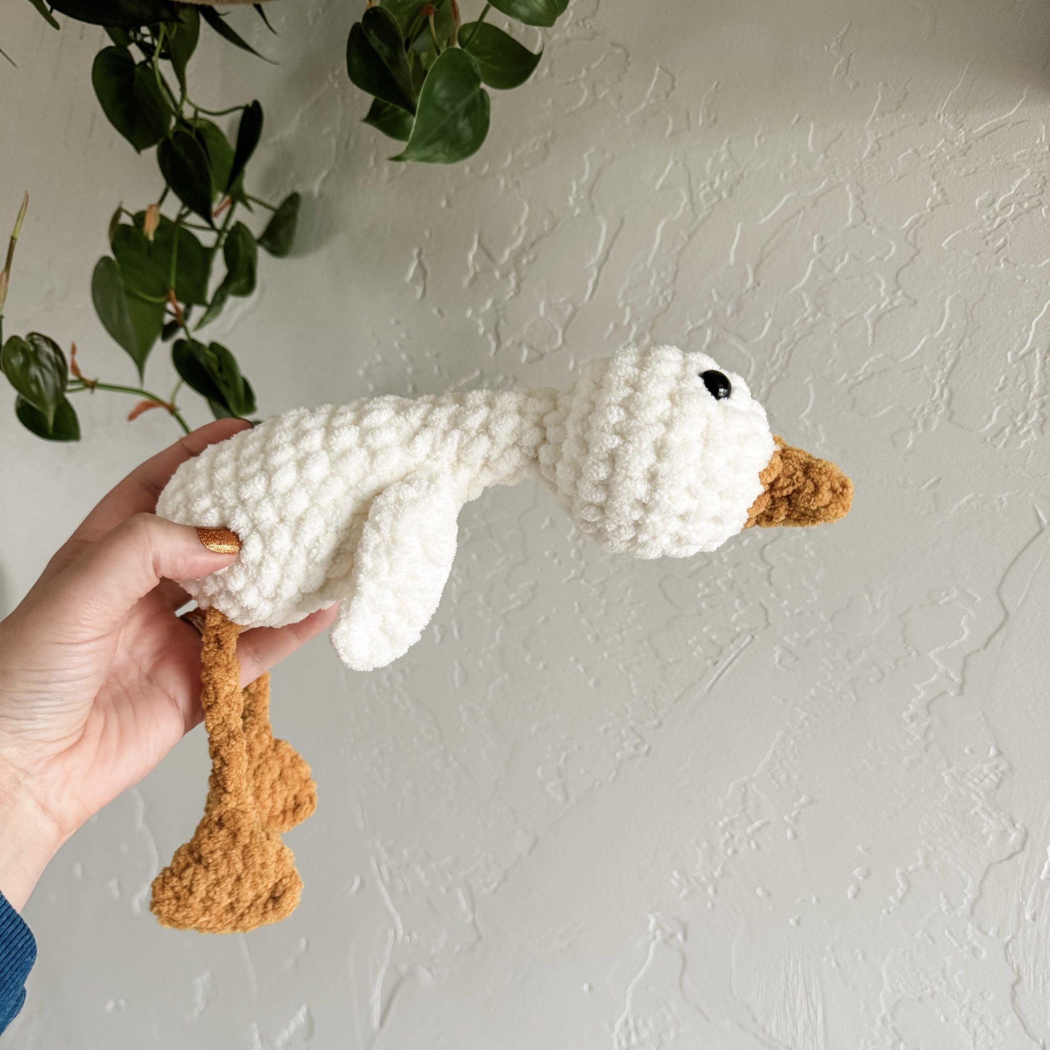 One Hour Crochet Pattern-Low Sew Silly Goose