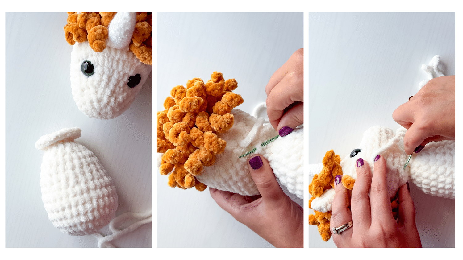 Long-Legged Stuffy Puppy Crochet Pattern