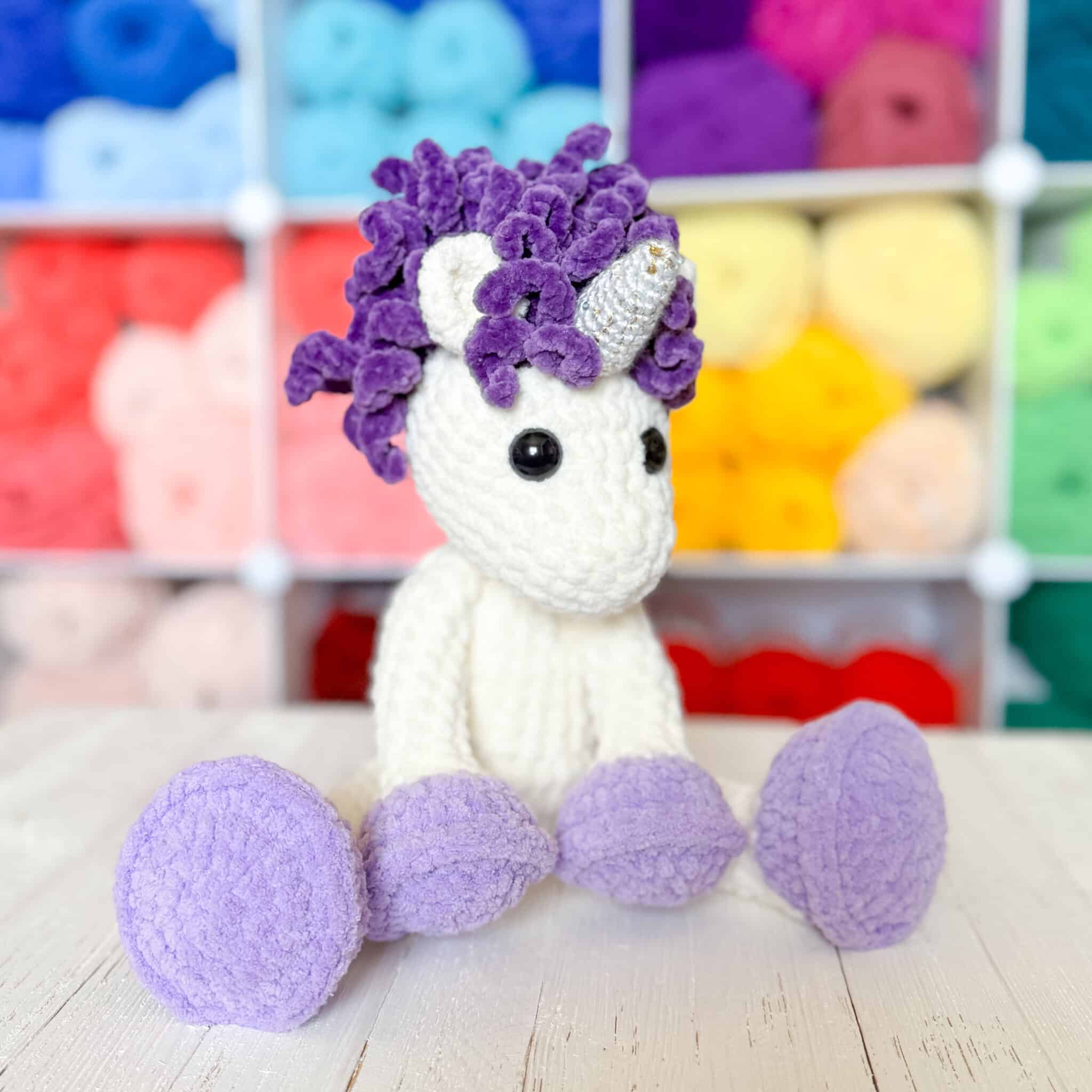 Free Unicorn Crochet Pattern - Mix & Make