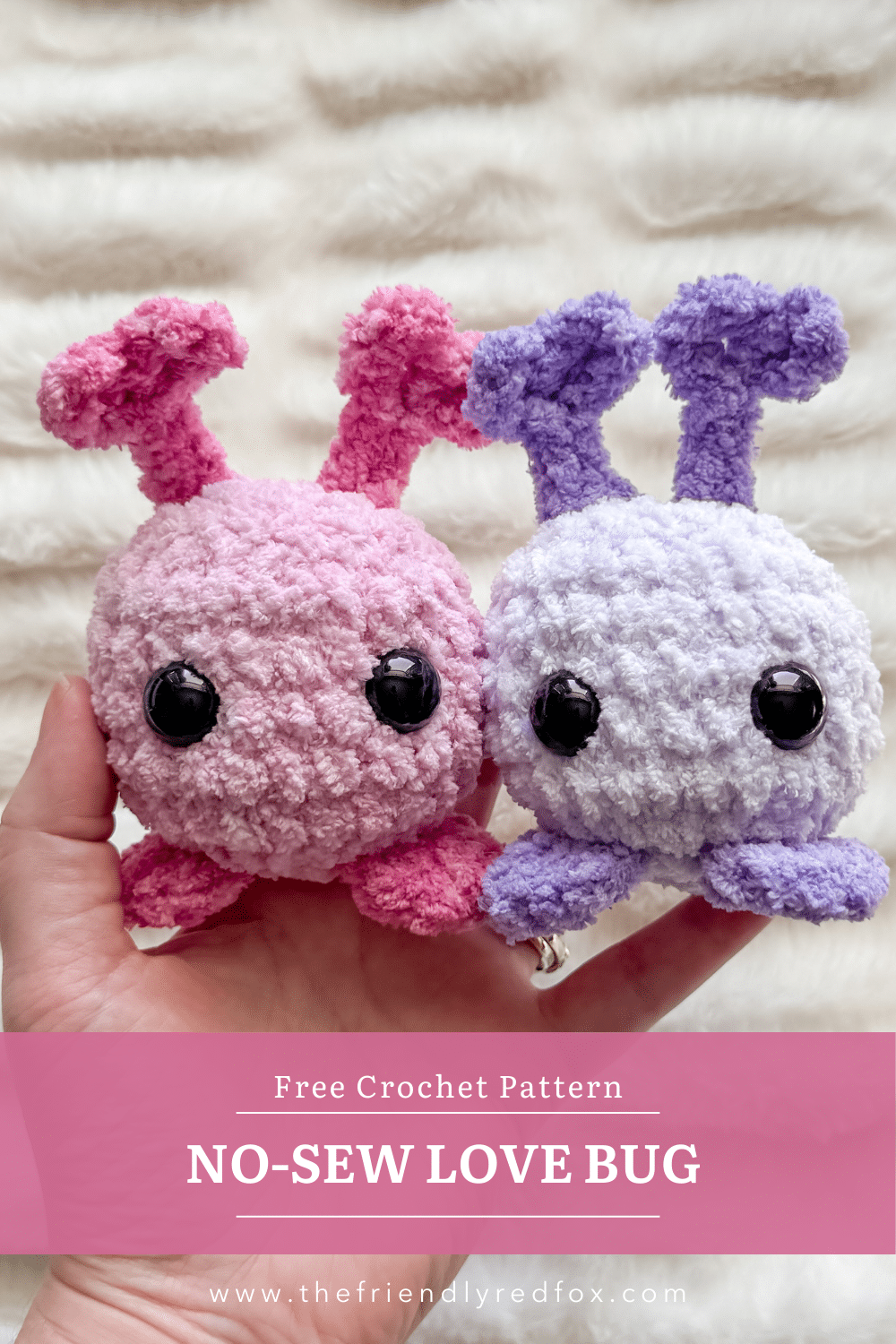 Free No-Sew Love Bug Pattern