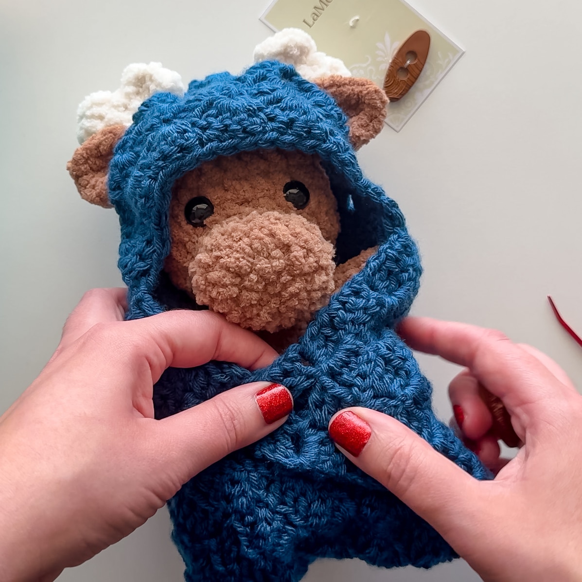 Amigurumi Swaddle Blanket: Step By Step Video Tutorial and Pictures