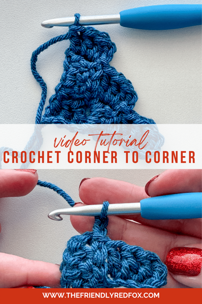 How To Corner to Corner Crochet: Video Tutorial and Pictures