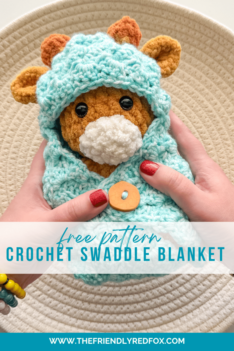 Amigurumi Swaddle Blanket: Step By Step Video Tutorial and Pictures