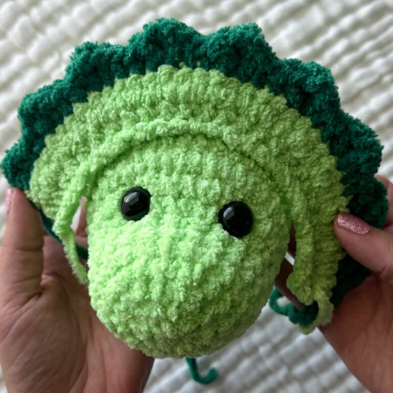 Plush Triceratops Stuffy Crochet Pattern